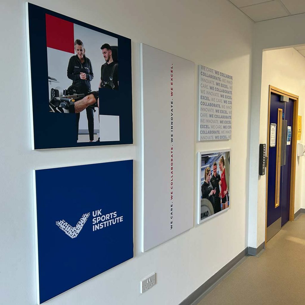 UK Sports Institute and 100AND10% complete nationwide signage overhaul ...